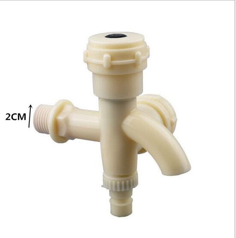 Plastic wassen mchine kraan Dual Handvatten Wandmo... – Grandado