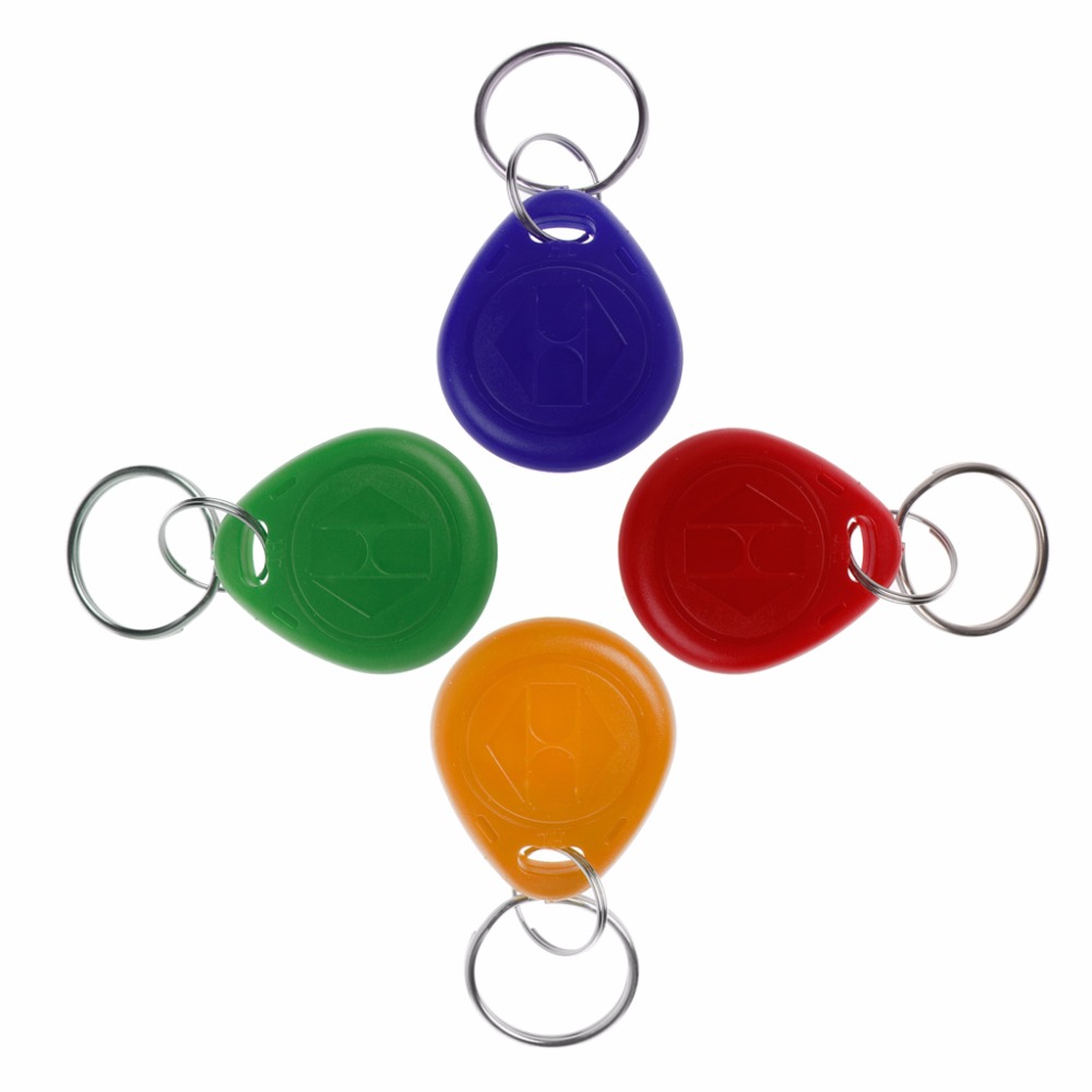 125Khz Writable Copy Cards Proximity ID Card Access Tags Key Fob For ...