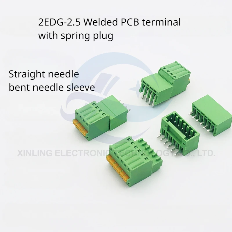1 set (socket + plug) Pull-out terminal 2EDGKD-2.5... – Grandado
