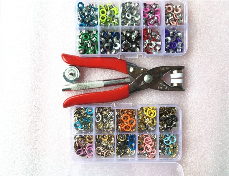 1 st Tang + 1 set Oogjes Tool + 200 sets 10 Kleure... – Grandado