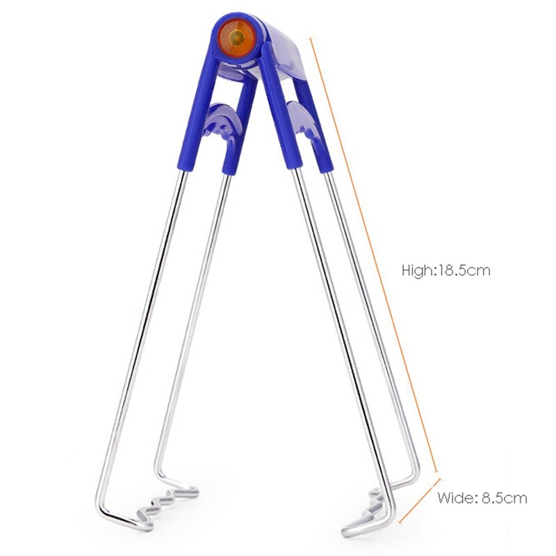 5Pcs Stainless Steel Dish Plate Clip Kitchen Foldi... – Grandado