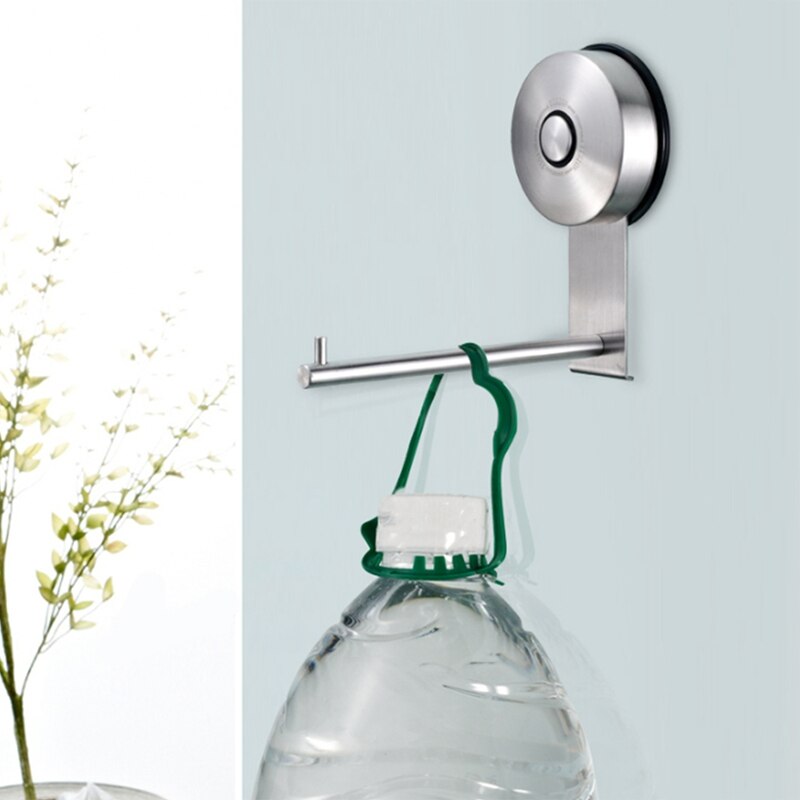 Suction Toilet Roll Holder Hanging Hook Bathroom P... – Grandado