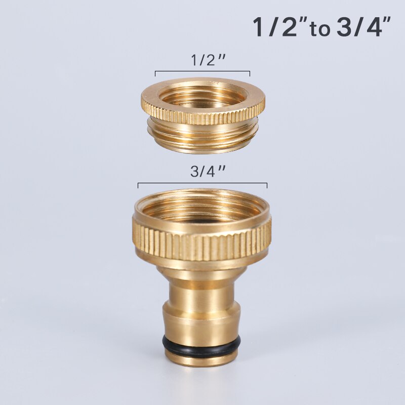 1Pcs Messing Gecoat Slang Adapter 1/2 "3/4&qu... – Vicedeal