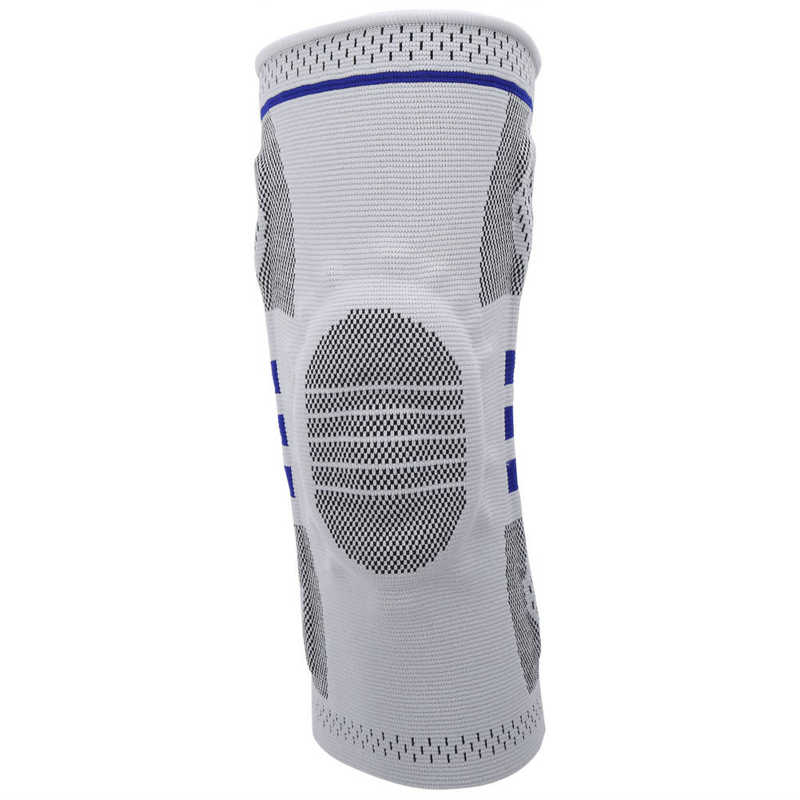 Leg Joint Sleeve Kneepad Knee Brace Gray Nylon wit... – Vicedeal