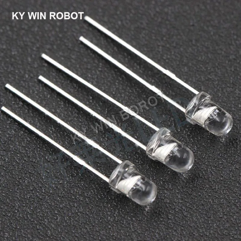 50pcs 3mm White Green Red Blue Yellow Light-Emitti... – Vicedeal