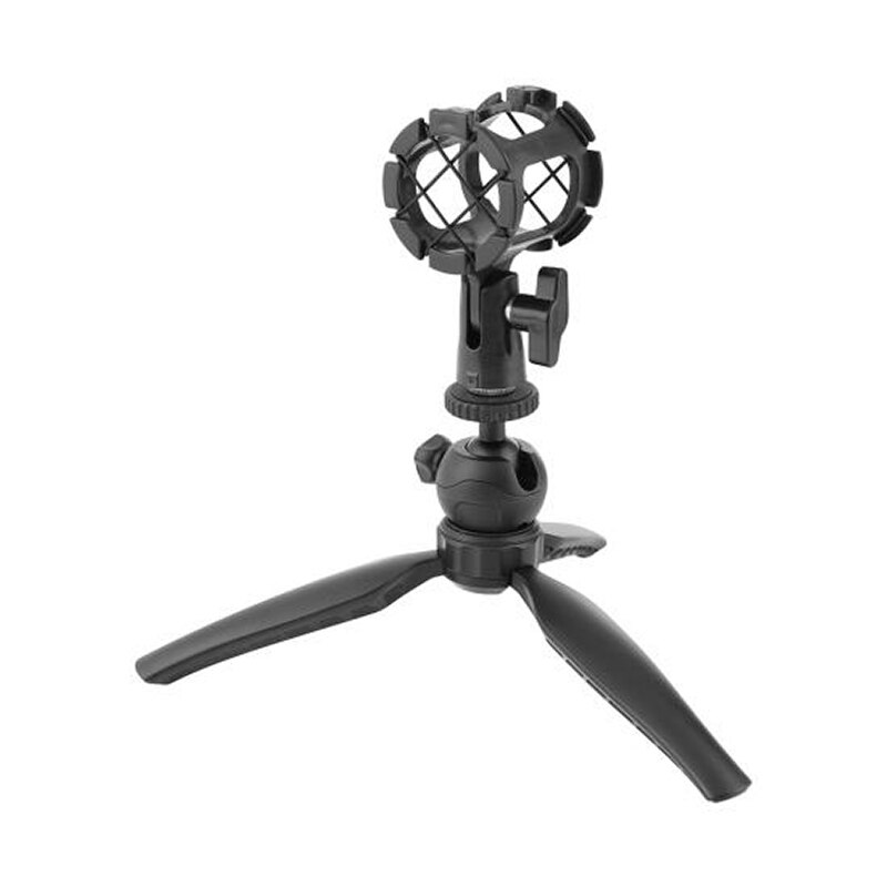 HDRiG Mini Tripod Wuth Microphone Stand Bracket Po... – Grandado