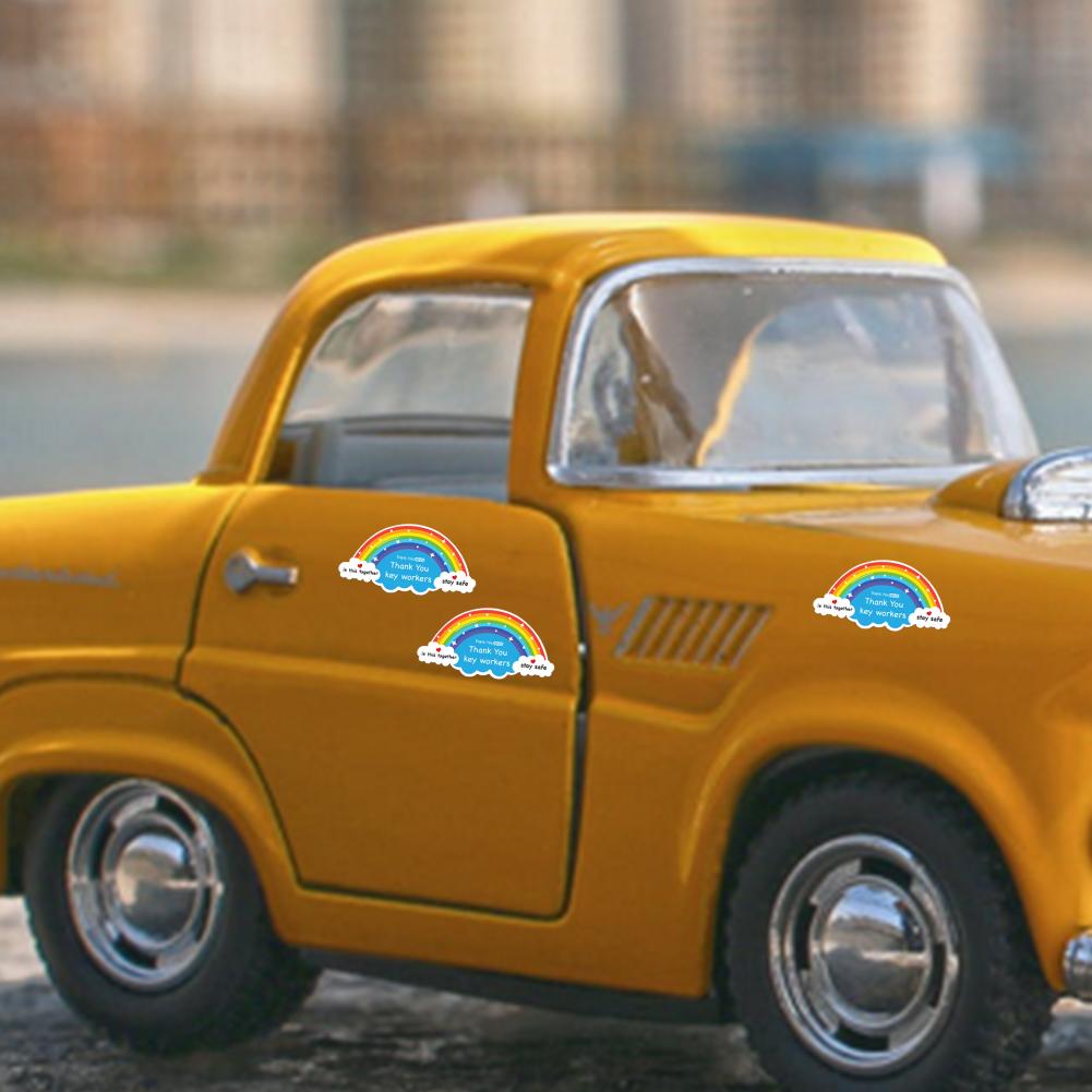 Rainbow Vinyl Stickers Waterproof Anti-fading Stic... – Grandado