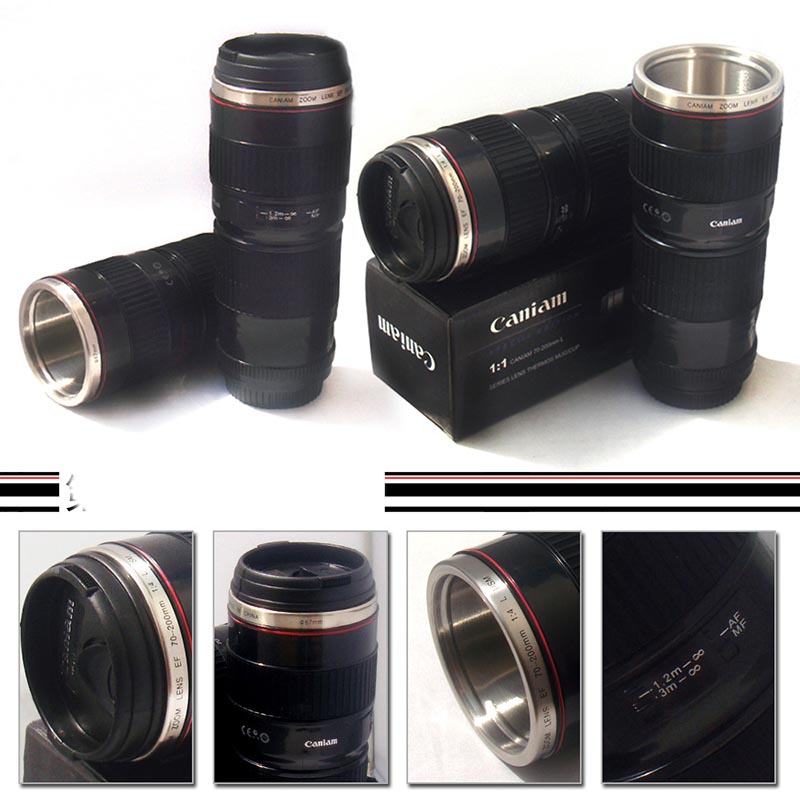 Stainless Steel SLR Simulation Camera Coffee Lens ... – Grandado