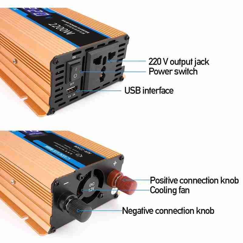 Solar Home Car Inverter K2J4 – Grandado