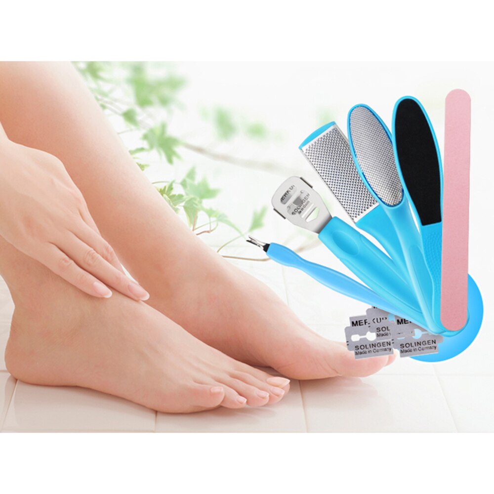 Pinkiou 8 in 1 Portable Foot File Set Dead Hard Sk... – Vicedeal
