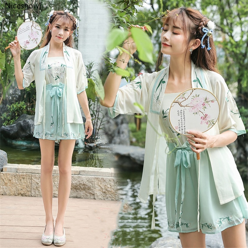 Lady Spring Casual Hanfu Traditional Chinese Costu... – Vicedeal