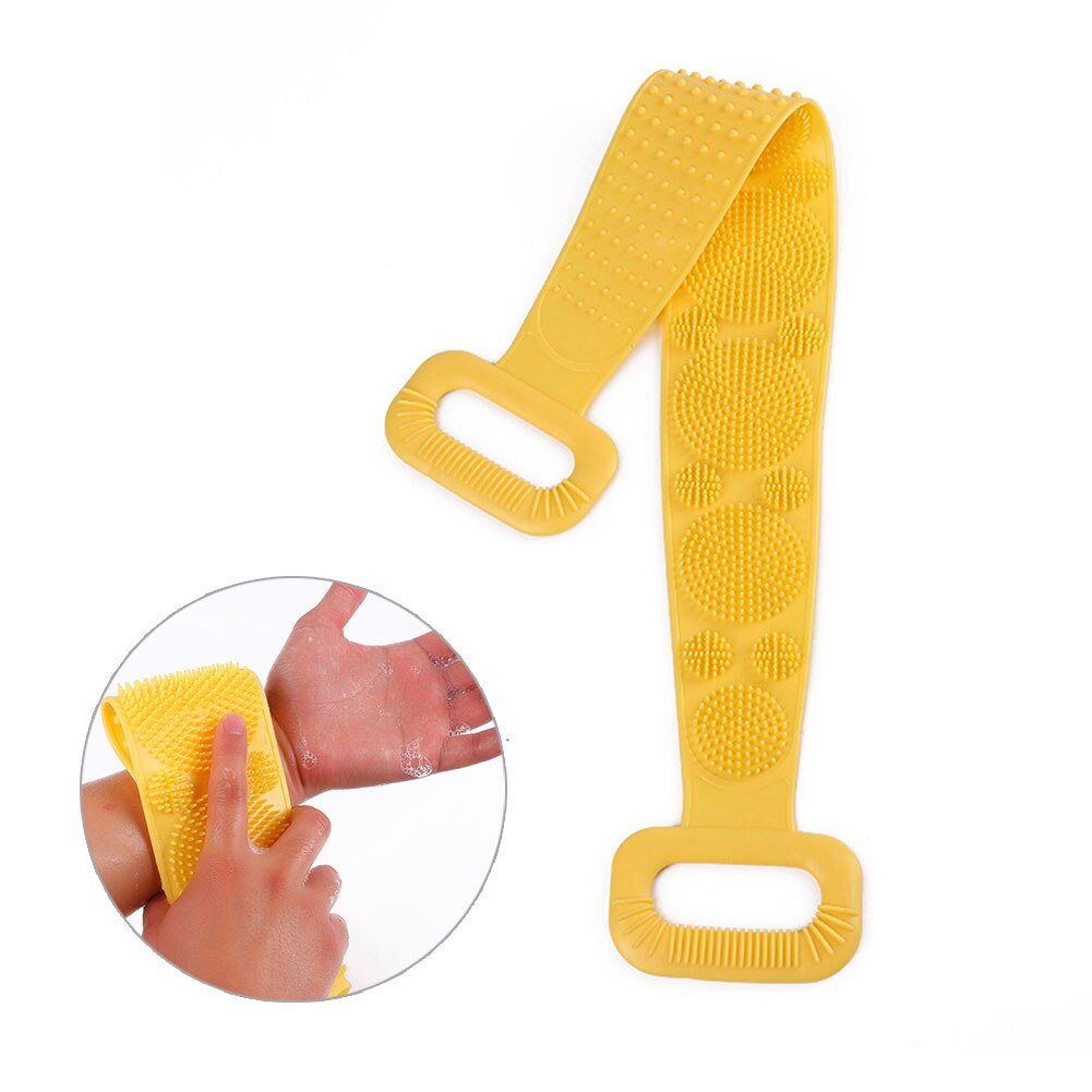 Bath Shower Silicone Body Brush Bath Belt Exfoliat... – Vicedeal
