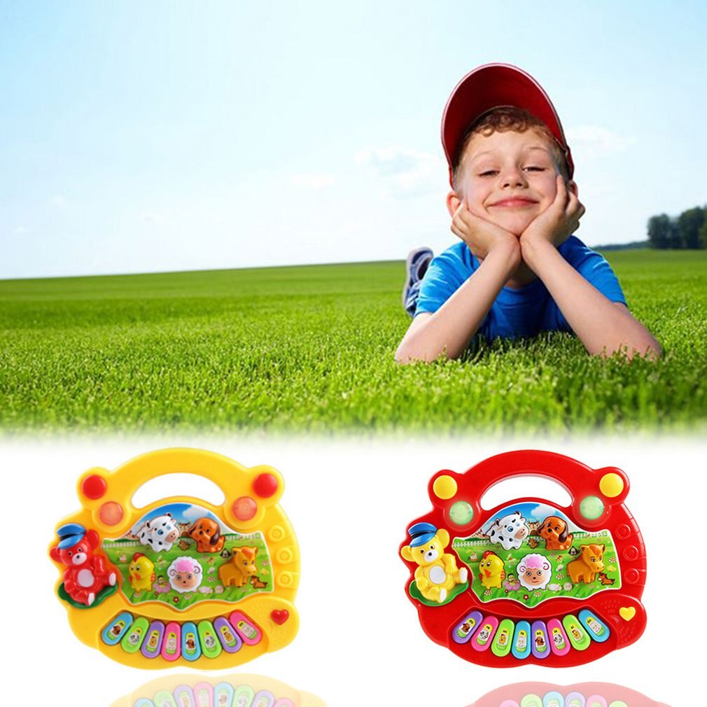 Children's Toys Electronic Organ Animal Farm Music... – Grandado