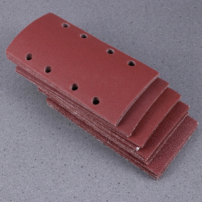 60Pcs 8 Holes Square Sandpaper orted Dry Wet Abras... – Grandado