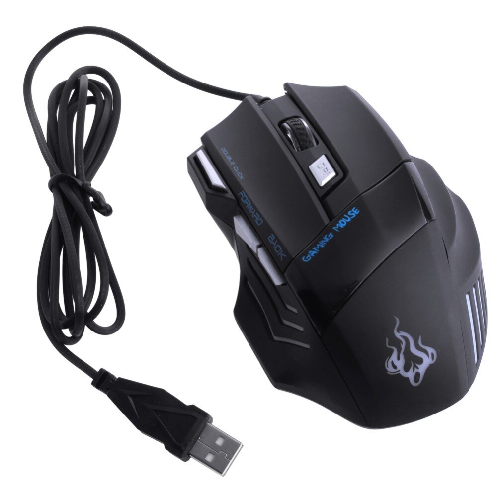 5500 DPI 7 Button LED Optical USB Wired Gaming Mic... – Vicedeal 5500 DPI 7 Button LED Optical USB Wired Gaming Mic... – Vicedeal