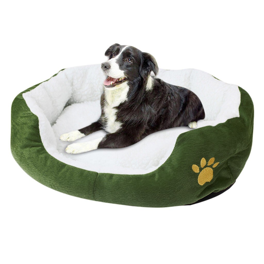 Pet Dog Puppy Cat Fleece Warm Bed House Plush Cozy... – Vicedeal