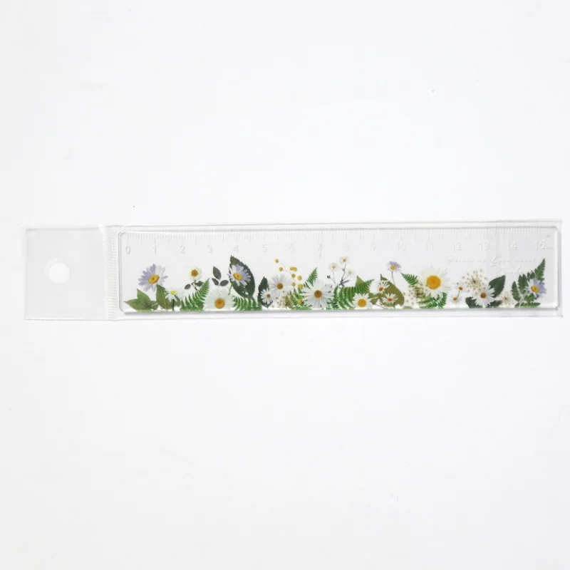15cm Daisy Rose Ruler Student Flower Rulers Multif... – Grandado