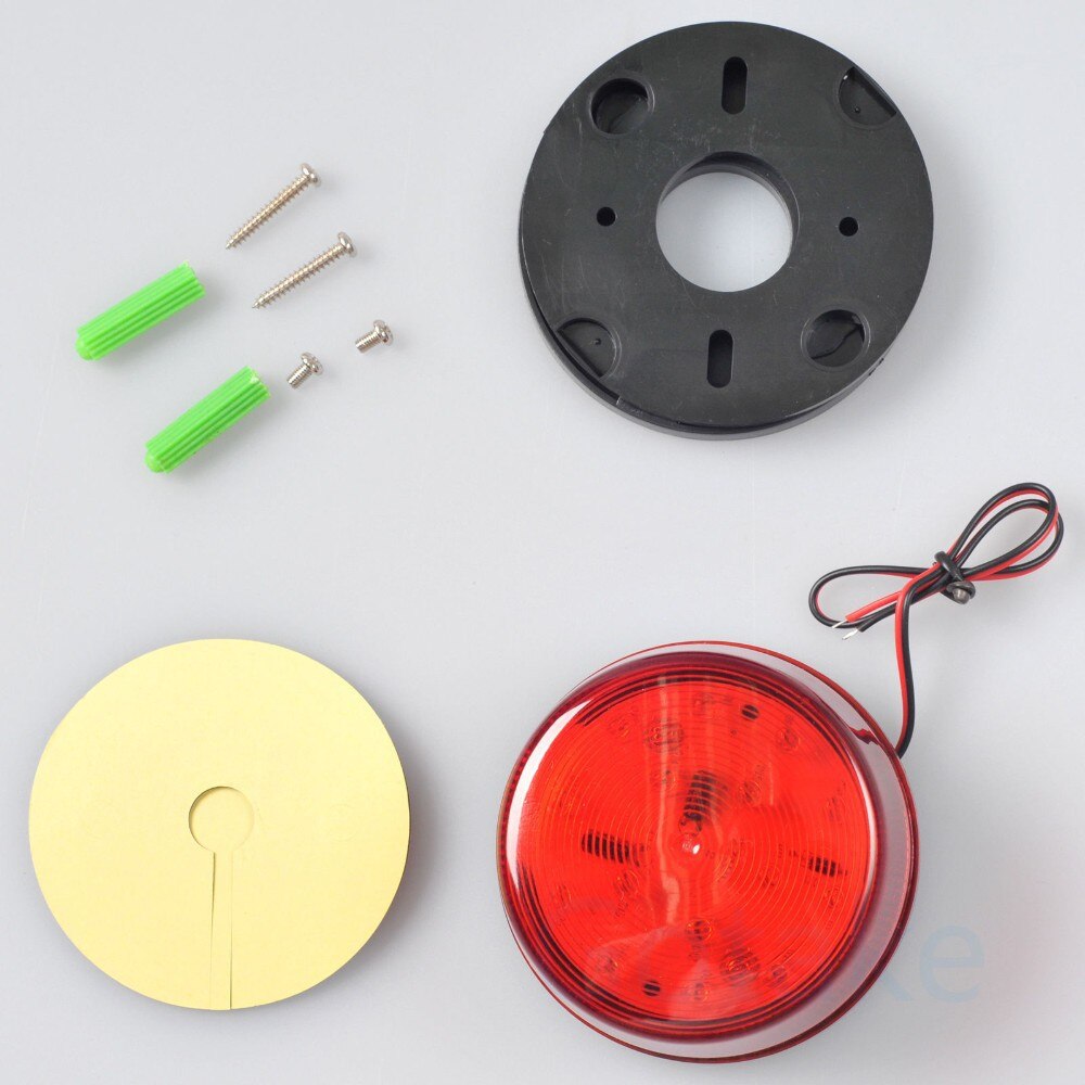 10 stks DC12V Rode Mini Wired Strobe Sirene Signaa... – Vicedeal