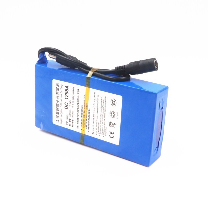 100% Durable DC 12V 8000 MAH High Capacity Lithium... – Vicedeal