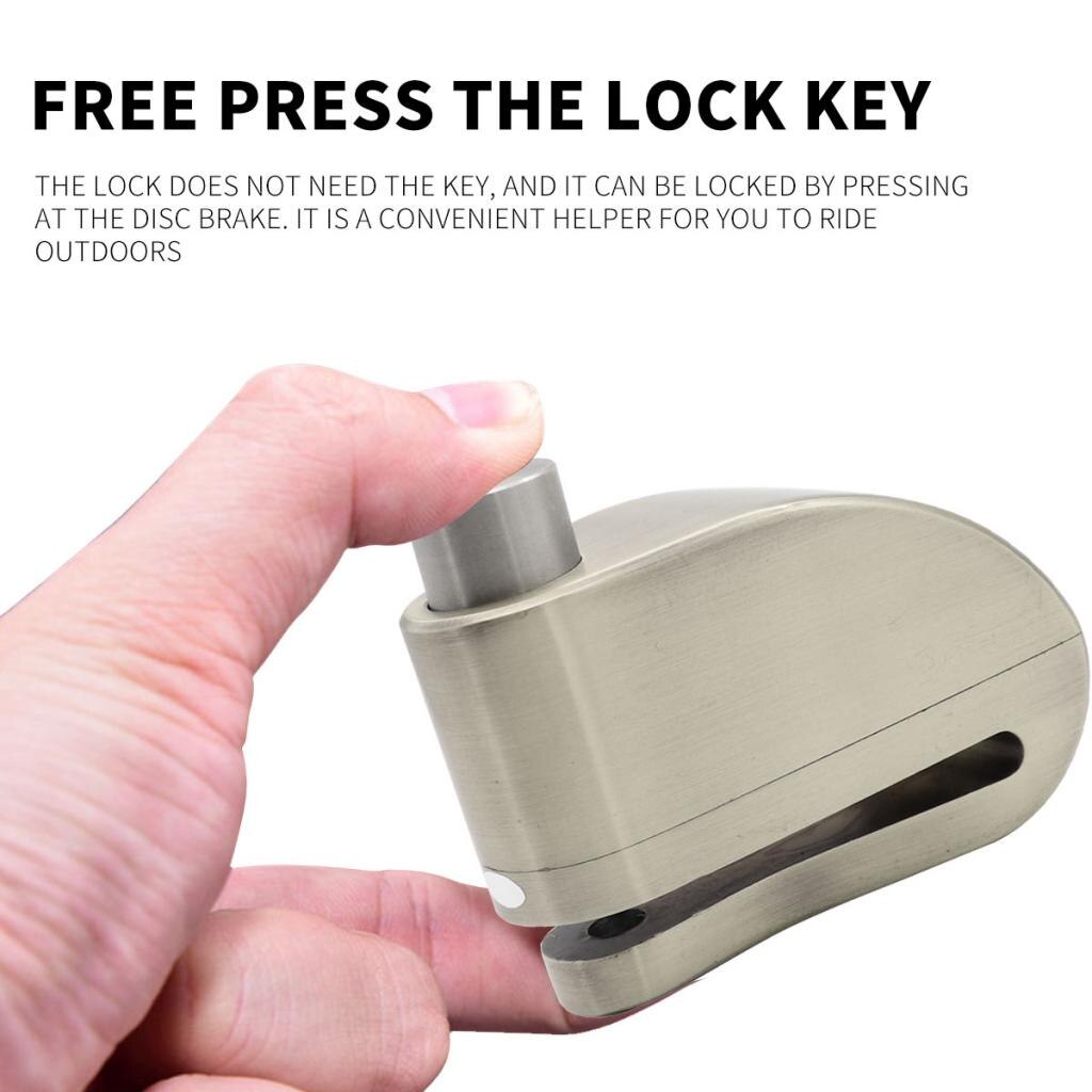 Anti-theft Padlock Motorcycle Wheel Disc / Securit... – Grandado