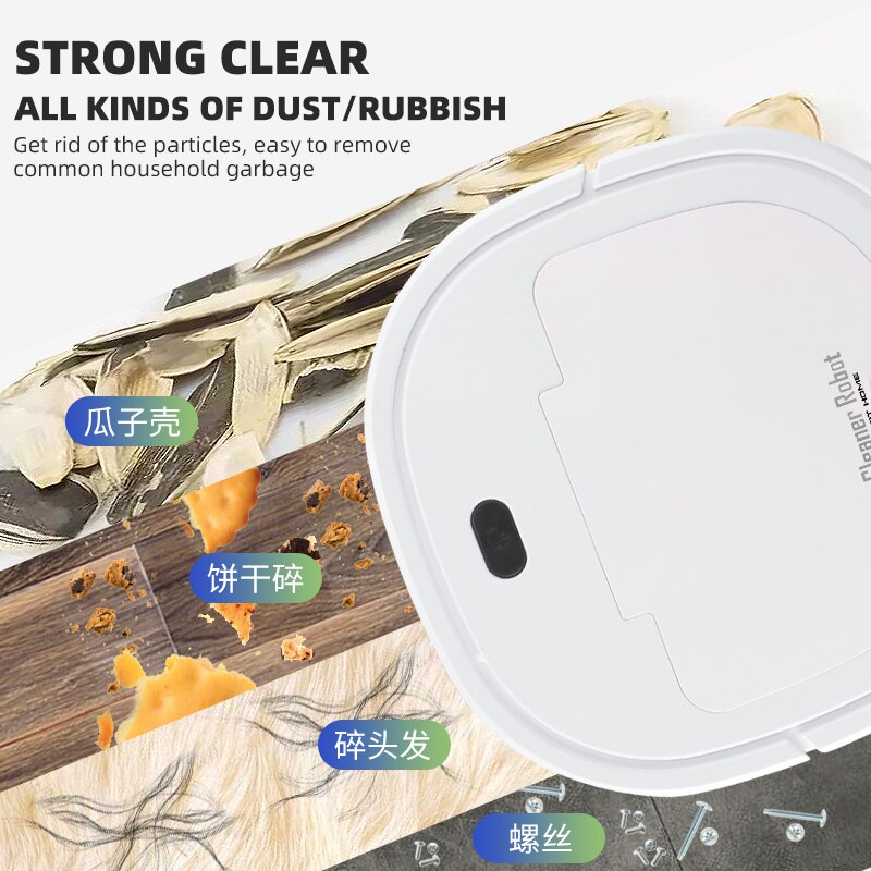 Smart Cleaning Robot Automatic USB Rechargeable Di... – Grandado