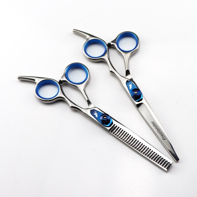 6.0 inch hairdressing scissors flat shear thinning... – Grandado