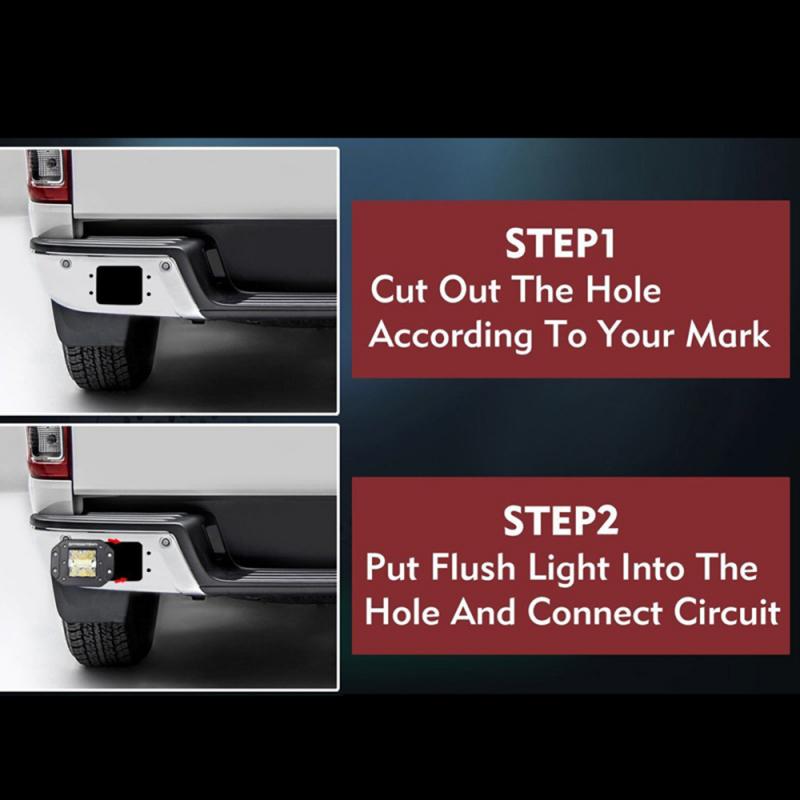 5-inch Embedded 39W Work Light Off-road Vehicle Tr... – Grandado