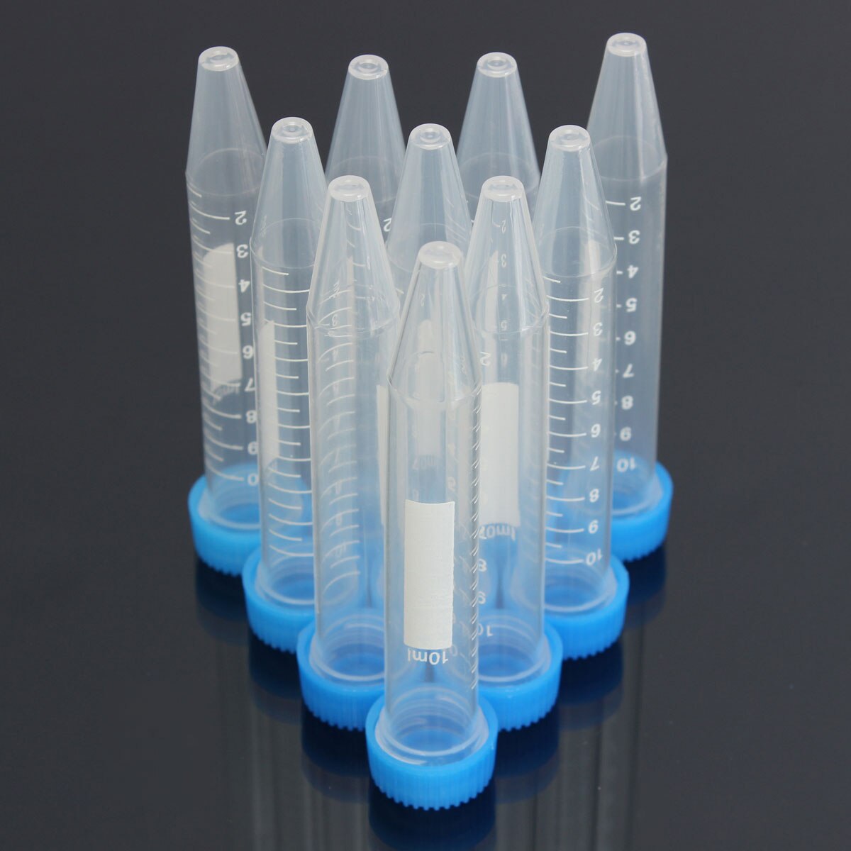 10pcs Plastic Centrifuge Test Tube With Screw Cap ... – Grandado