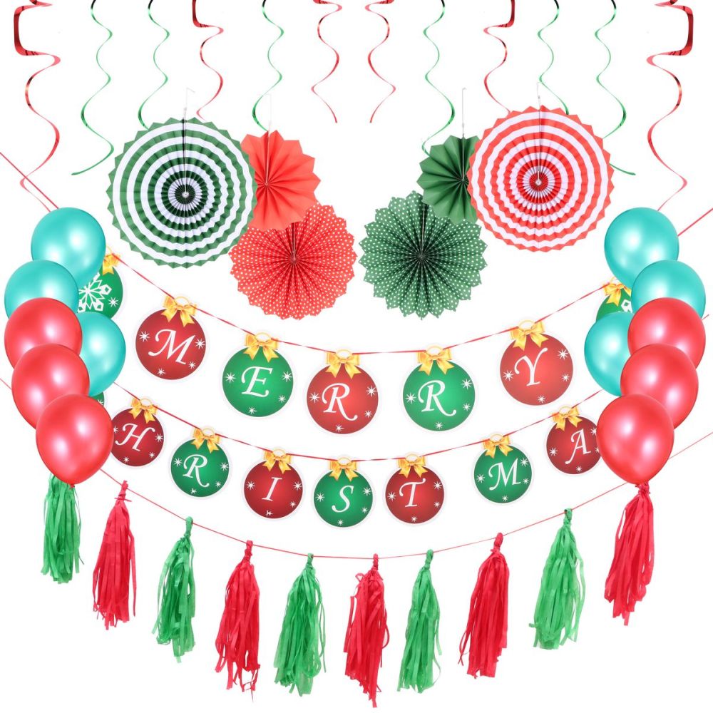 1 Set Kerst Centerpieces Opknoping Slingers Banner... – Vicedeal