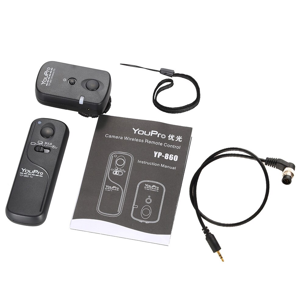 YouPro YP-860 DC2 2.4G Wireless Remote Control Shu... – Grandado