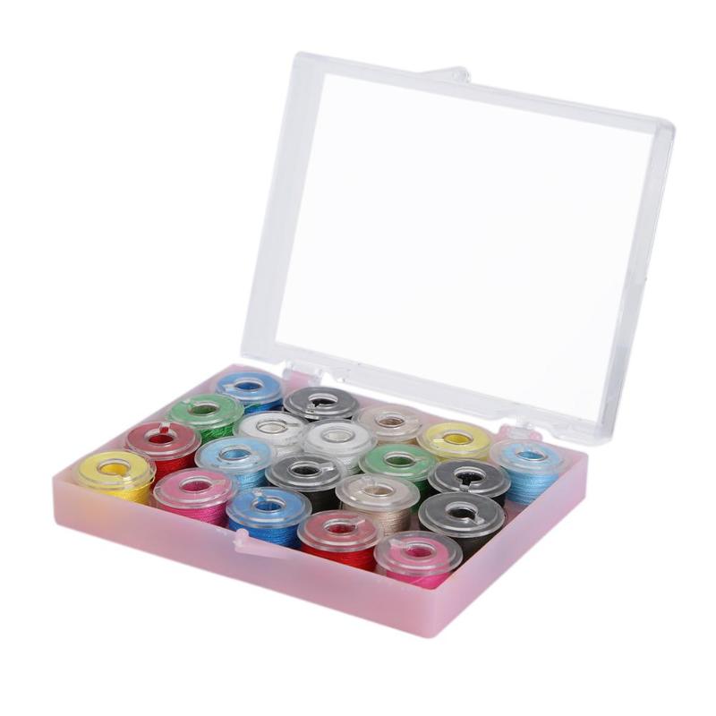 20 pcs Colorful Sewing Threads+20 Grids Clear Plas... – Vicedeal
