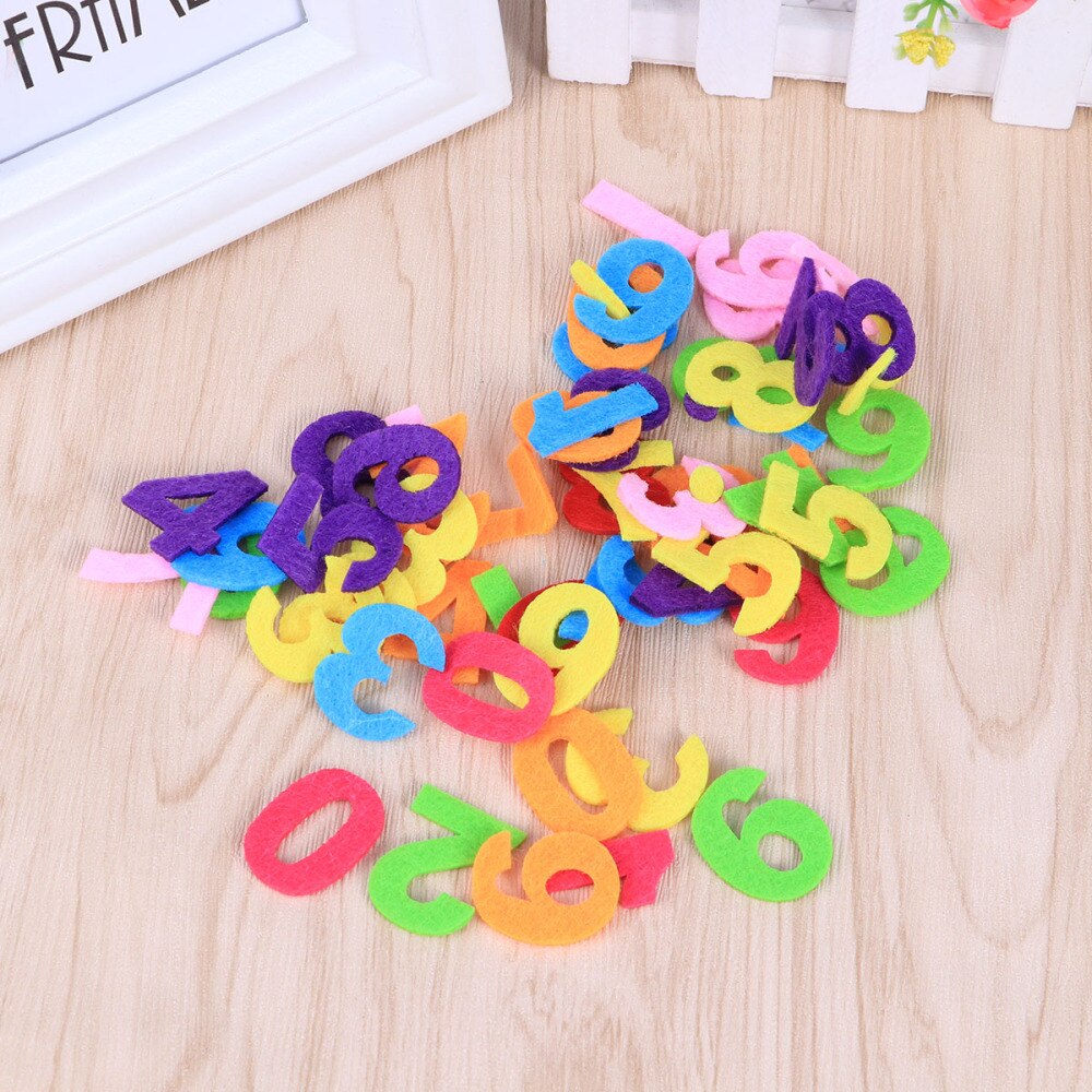 Colorful Non-woven Felt Fabric Numbers Sewing Clot... – Vicedeal