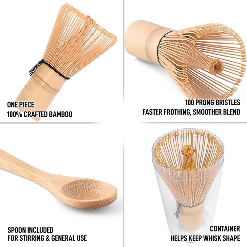 Traditional Matcha Whisk&Spoon,Bamboo Whisk fo... – Grandado