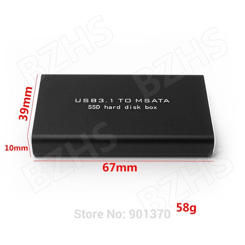 Brand Msata TO USB 3.1 Adapter Converter SSD Enclo... – Grandado
