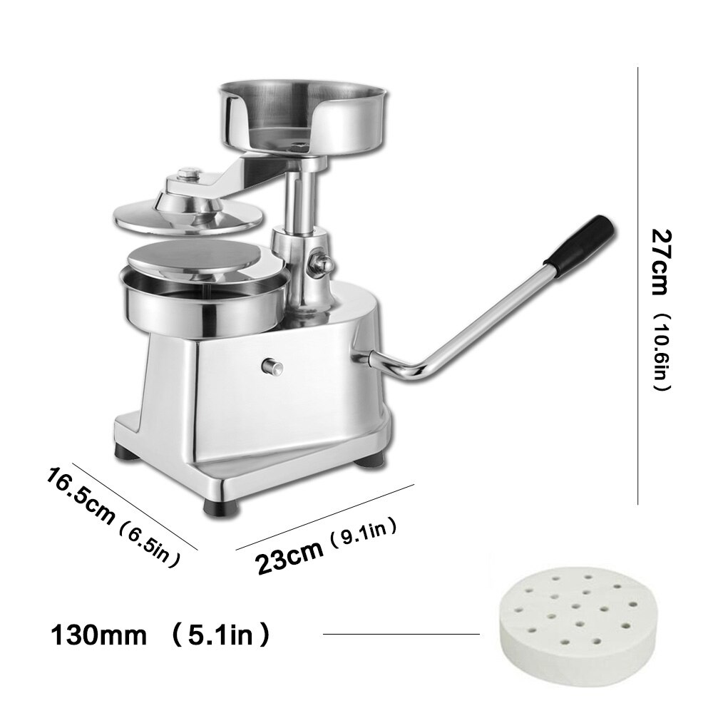 Manual hamburger maker machine patty press burger ... – Grandado