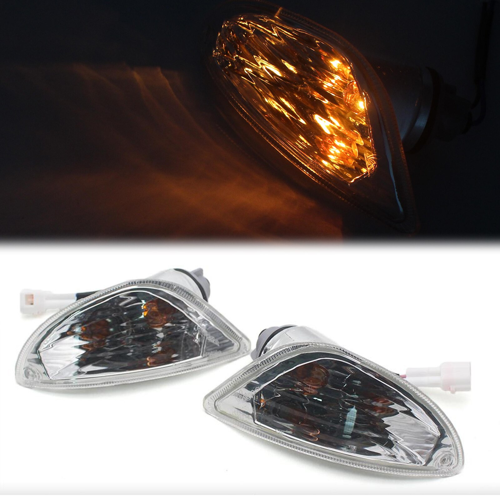 Motorfiets Achter Richtingaanwijzer Blinker Lamp U... – Vicedeal