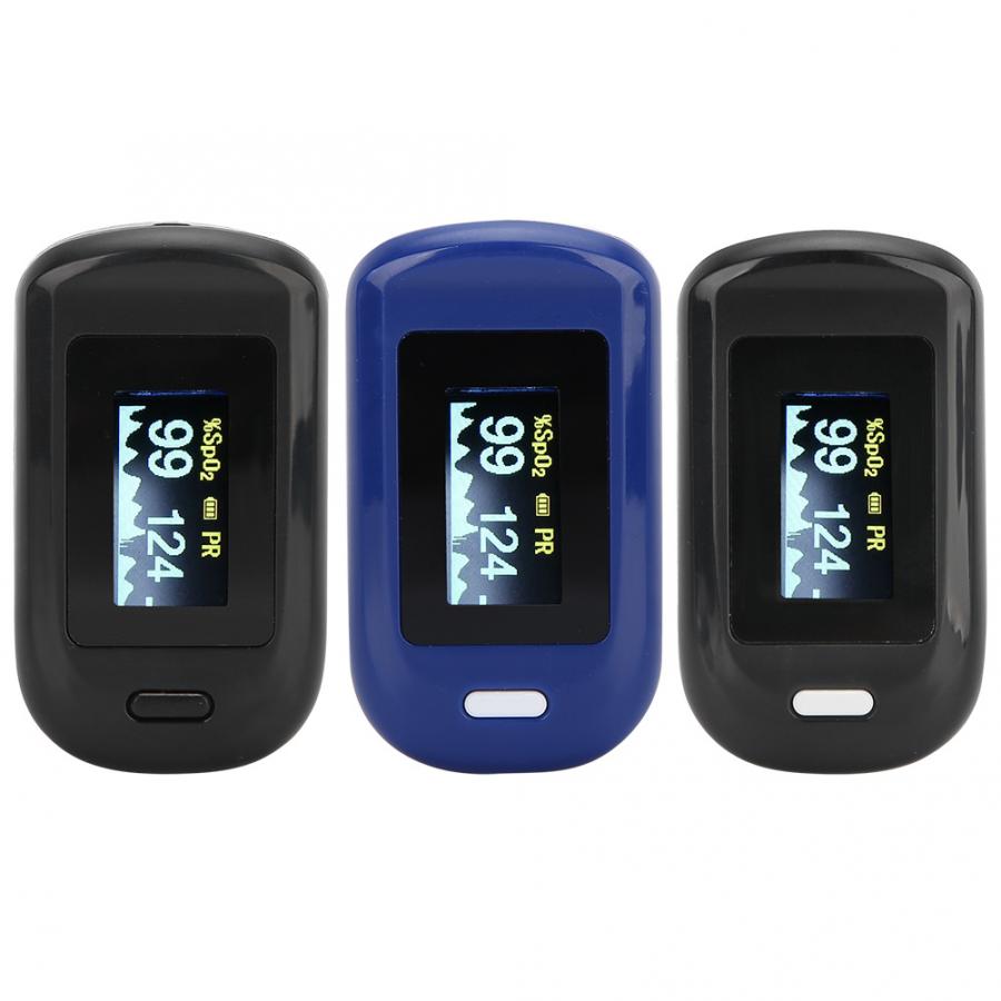 Fingertip Blood Oxygen Oximeter Monitor SPO2 Pulse... – Grandado