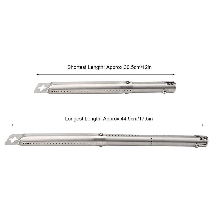 4 stk justerbare teleskopiske rustfrie stålrørbræn... – Grandado