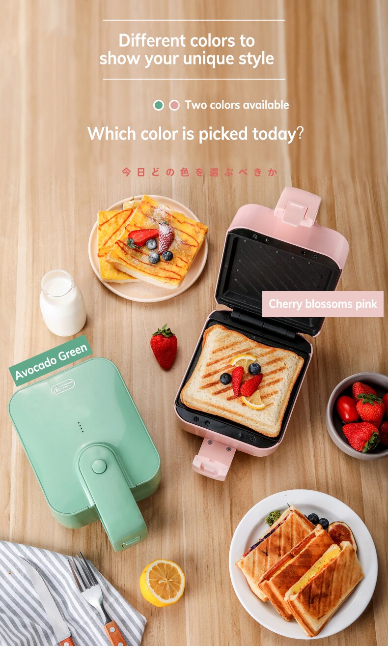 Elektrische Wafels Maker Voor Sandwich Machine Bub... – Vicedeal