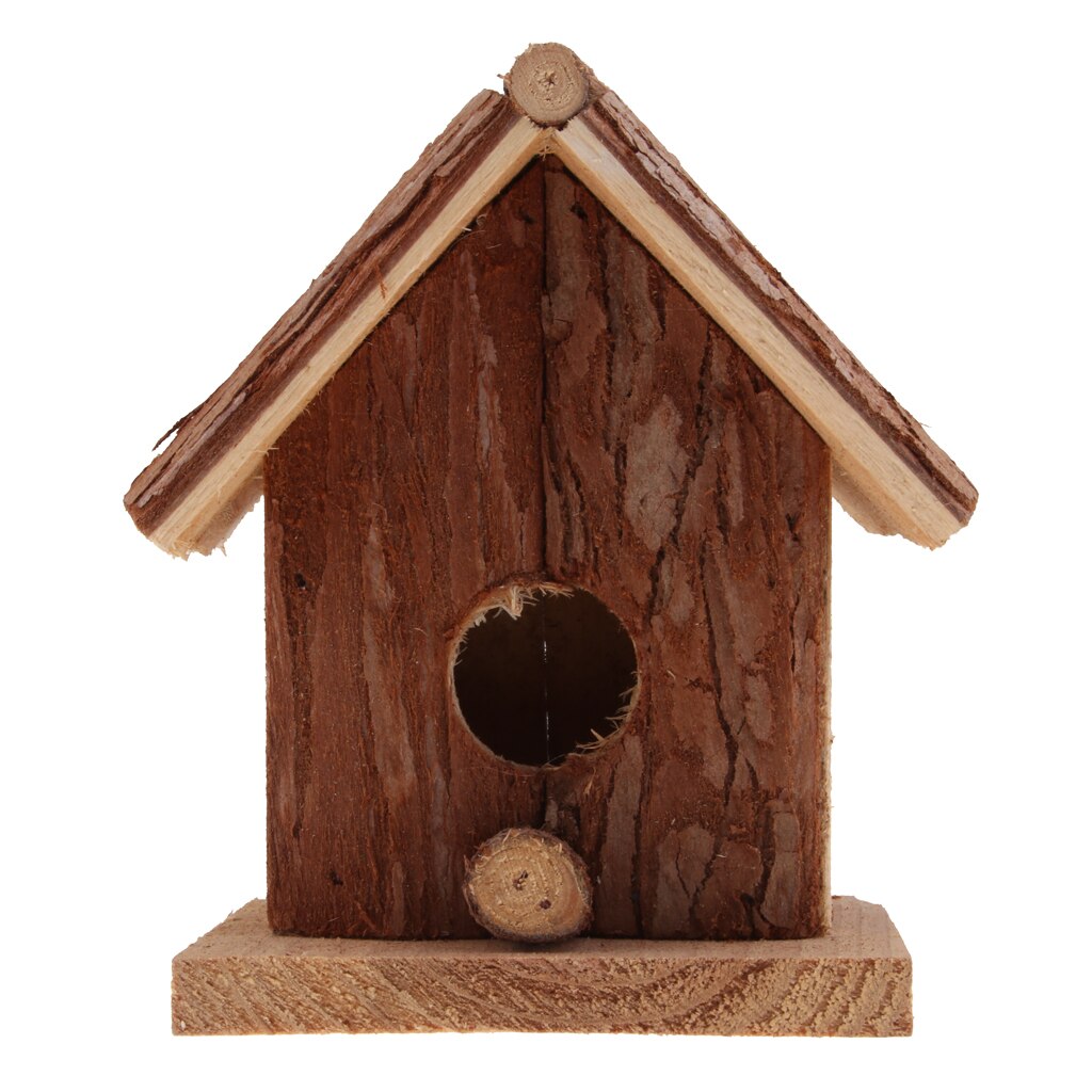 Valley Birdhouse Wooden Hanging Outdoor Rustic Bir... – Grandado