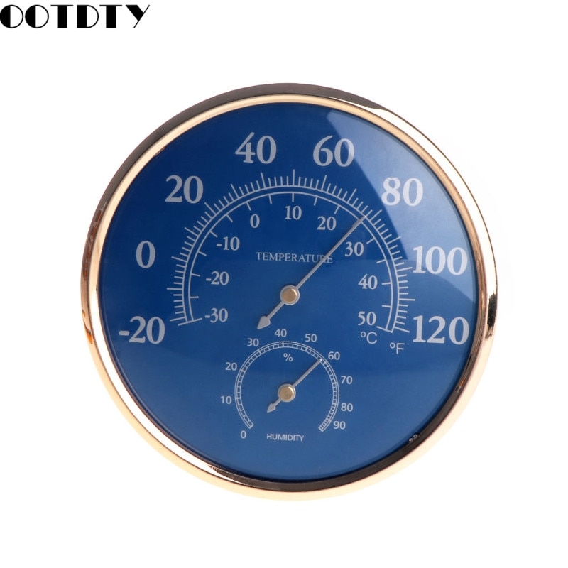 Large Round Thermometer Hygrometer Temperature Hum... – Vicedeal