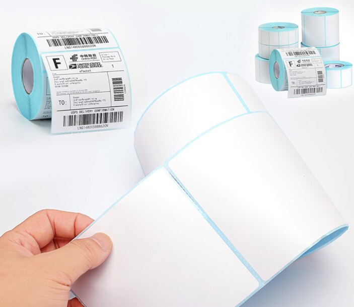 Blank White Self Adhesive Stickers Printer Label R... – Vicedeal