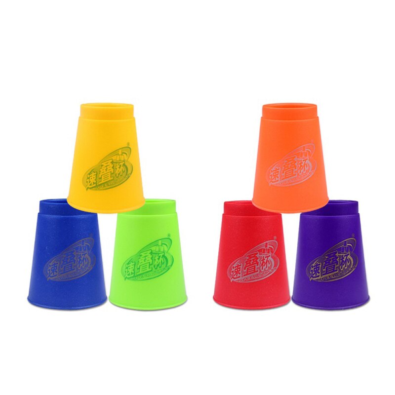 12Pcs Fast Children Stacking Cup Toy Reaction Stac... – Grandado