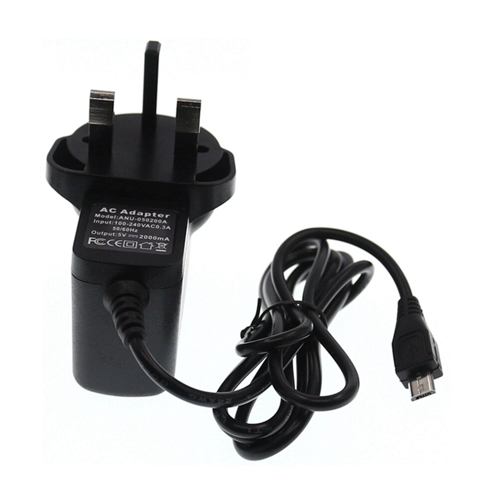 Uk plugg 5 v 2a strømadapter mikro usb adapter lad... – Grandado