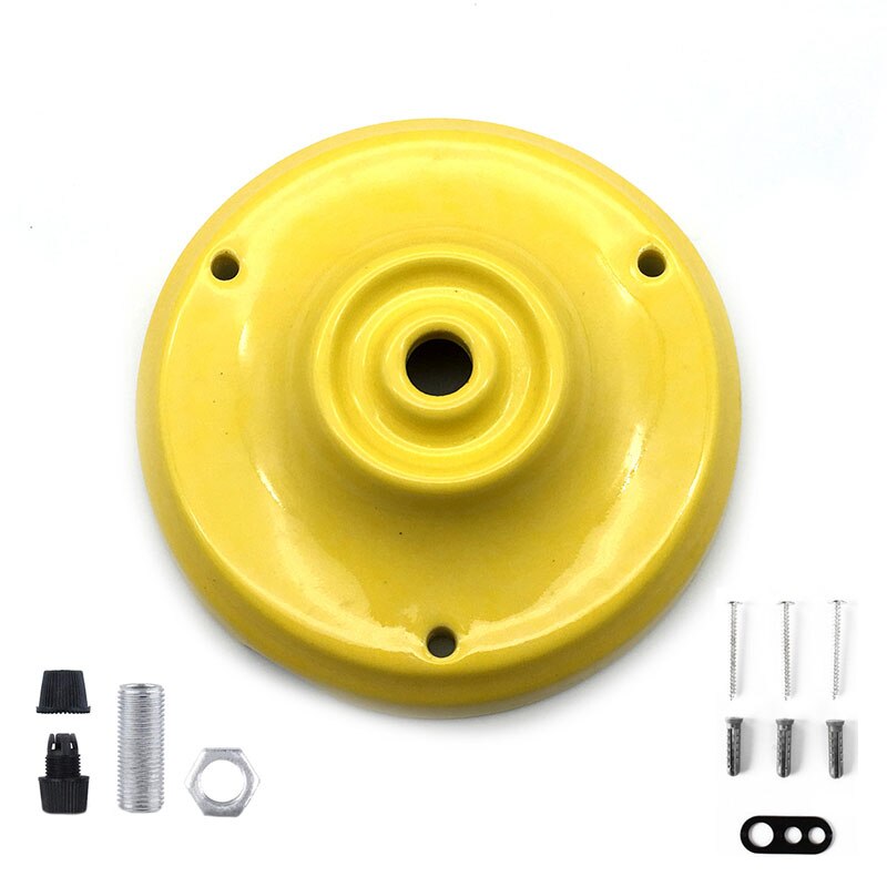 Ceramic Ceiling Pan Pendant Lamp Disc Ceiling Fixe... – Grandado