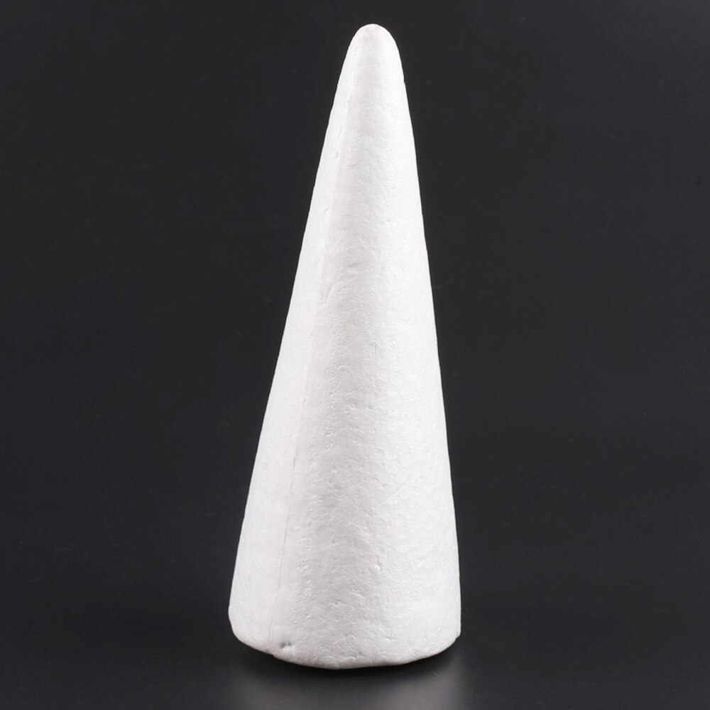 30cm White DIY Cone Children Handmade Craft Cone A... – Grandado