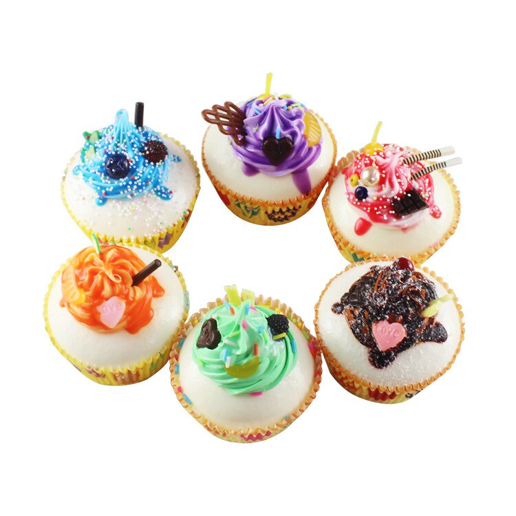 6Pcs Realistische Kunstmatige Simulatie Cake Diver... – Vicedeal