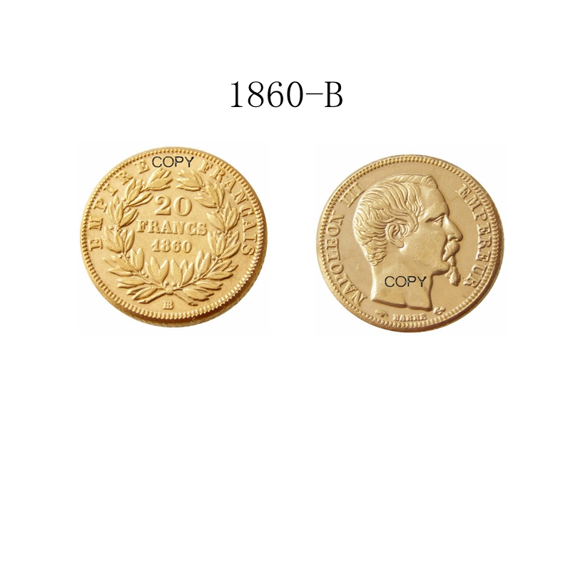 France 20 Franc 1853 - 1860 Years Available Gold P... – Vicedeal