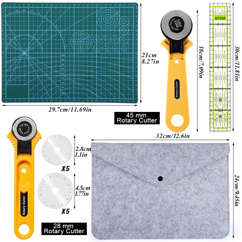 LMDZ Double-Sided PVC Cutting Mat Fabrics Rotary C... – Vicedeal