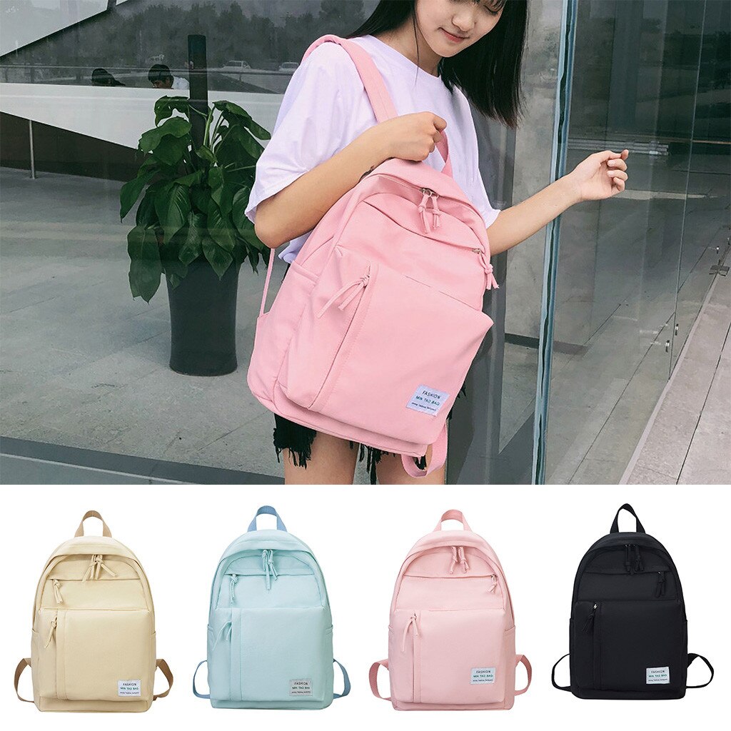 Shoulder Bag Casual Women Backpack Teenage Girl Sc... – Vicedeal